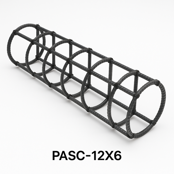 12” Rebar Pier Cage – 6 ft – Bolsinger Rebar Inc